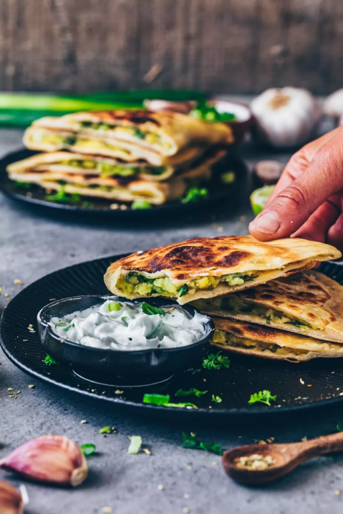 Aloo Paratha - Fusion Grill